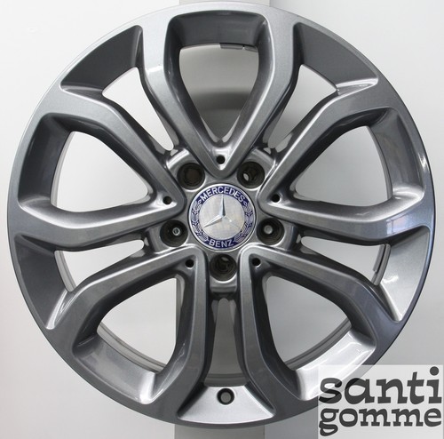 4 Alufelgen 7 X 17 " MERCEDES C Original A2054010200 Anthrazit ...