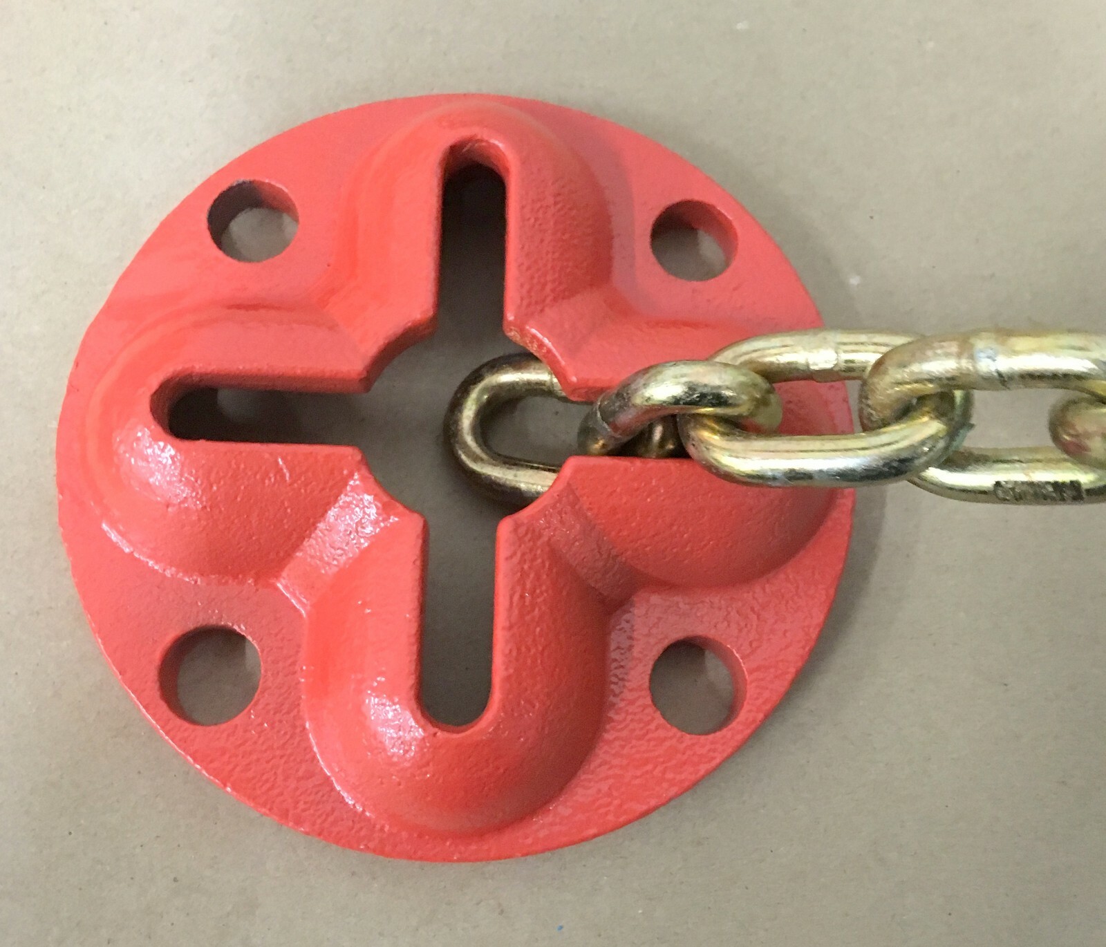 4 AUTO BODY FLOOR ANCHOR POT INSTALL YOURSELF 10 TON HOLD USA MADE ...