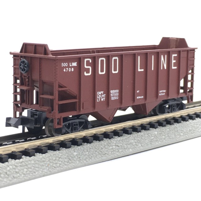 Atlas N Scale Soo Line Open Hopper Car Item 2241 N1 for sale online | eBay