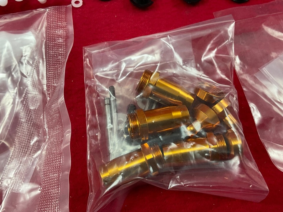 TEAM ASSOCIATED RC10DS Gold Shock Absorber Set, shocks Unassembled new ...