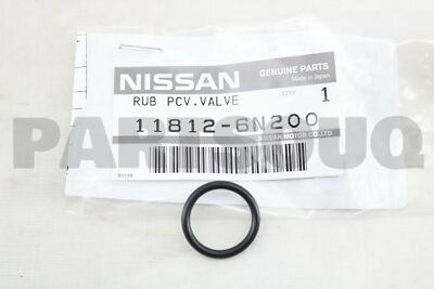 Genuine Nissan 118126N200 INSULATOR-PCV VALVE 11812-6N200 | OE | Rubber