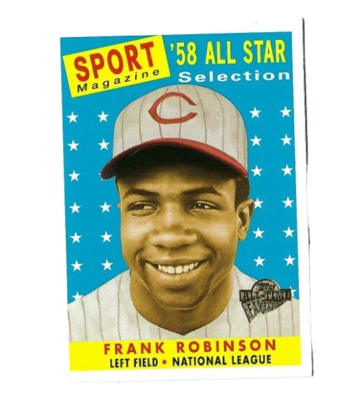 2004 Topps All-Time Fan Favorites #40 Frank Robinson Baseball Card Reds ...