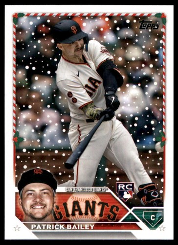 Patrick Bailey 2023 Topps Holiday #H122 San Francisco Giants | eBay