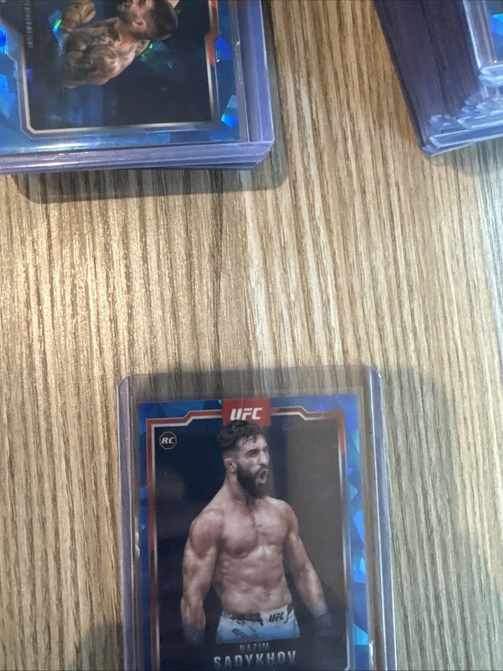2025 TOPPS CHROME SAPPHIRE UFC NAZIM SADYKHOV RC ROOKIE #157 (3) | eBay