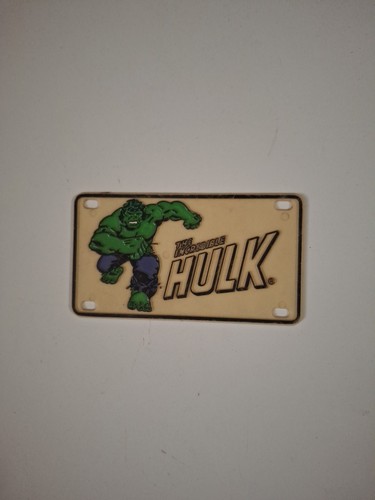 1979 Honey Comb Mail Away License Plate Incredible Hulk Mcu Marvel ...