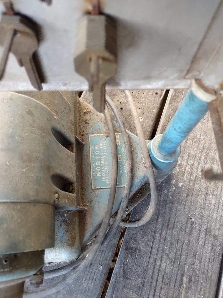 Cole Key Cutter Machine Vintage As Is For Display Only | eBay