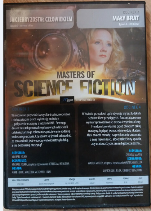 Masters Of Science Fiction Vol.1 ep. 3&4 DVD PL Edition | eBay.de
