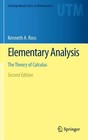 Elementary Analysis: The Theory of Calculus by Kenneth A Ross: New ...