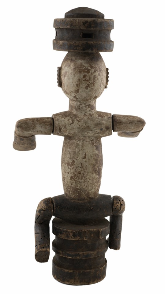 Eket Ibibio Puppet Doll Fetish Statue Nigeria 58 Cm African Art # 16938 ...