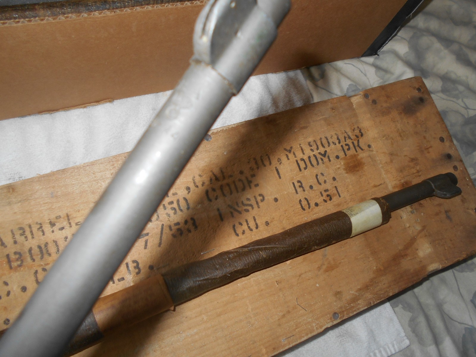 RARE NOS USGI 1903A3 SPRINGFIELD BARREL R.A. 44 from arsenal crate ...