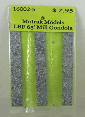 NOS (3 Pieces) Motrak Models 65' GONDOLA LOADS N Scale Accessories ...