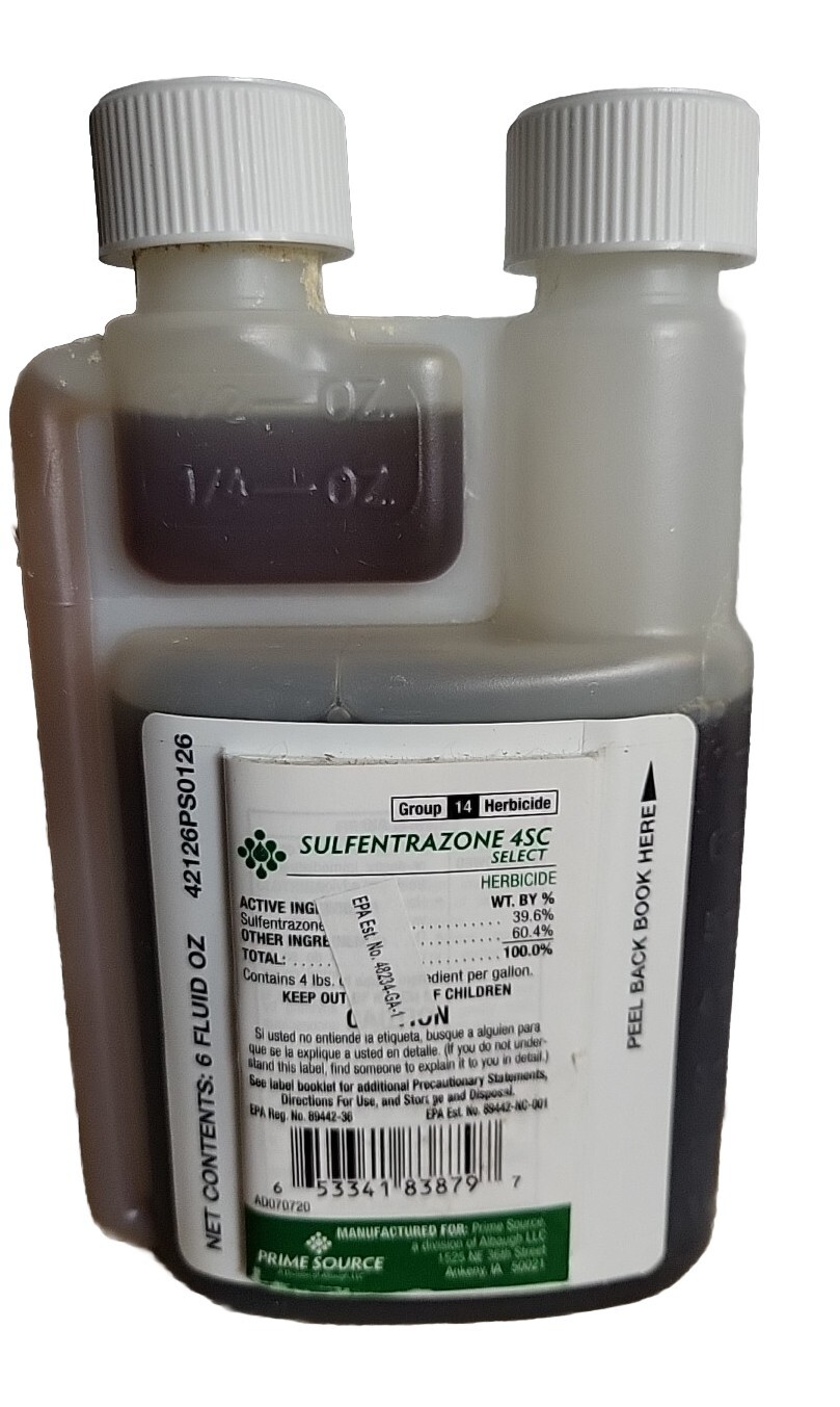 Prime Source Sulfentrazone 4L Select Herbicide 6 oz for sale online | eBay