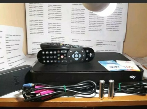 DECODER SKY Q BLACK FIBRA ESi-160 IP DVB-T2 4K VISIONE HD CON TUTTE LE ...