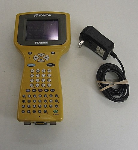 TOPCON FC-2000 DATA COLLECTOR FOR SURVEYING TOTAL STATION ONE MONTH ...