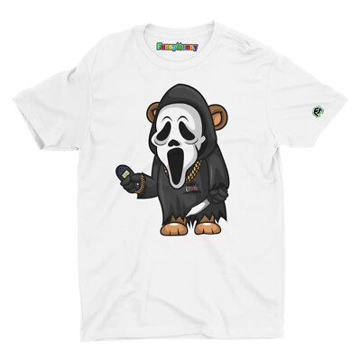 Scream Ghostface Bear Custom T-Shirt | eBay