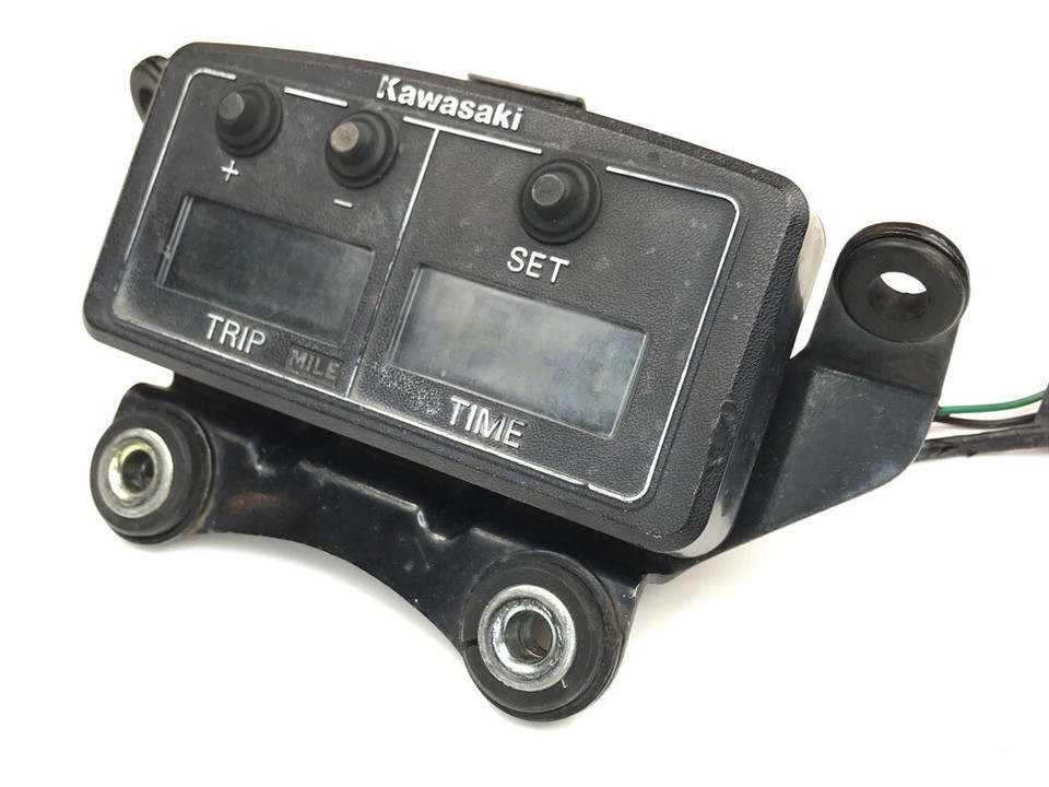 87 Kawasaki KDX 200 KDX200 OEM Trip Meter Time Mile Speedometer Cluster ...