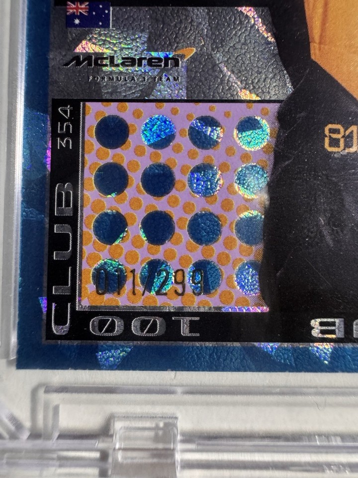 Topps Formel 1 Turbo Attax 2025 Oscar Piastri Blue Parallel /299 Ultra ...