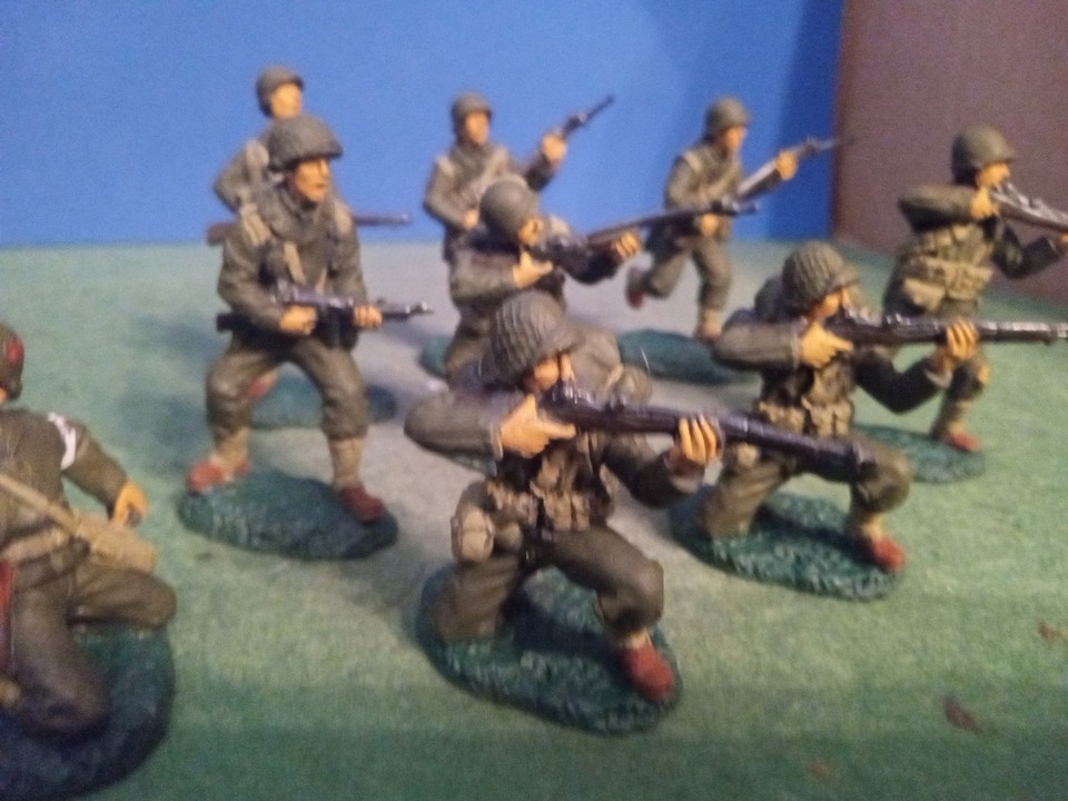 WW2 1/32 Tssd U.S. Infantry Pacific War Plastic Painted Toy Soldiers | eBay