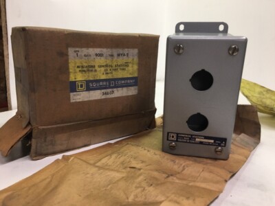 SQUARE D CLASS 9001 TYPE MYA-2 MINIATURE CONTROL STATIONS SERIES A NEMA ...