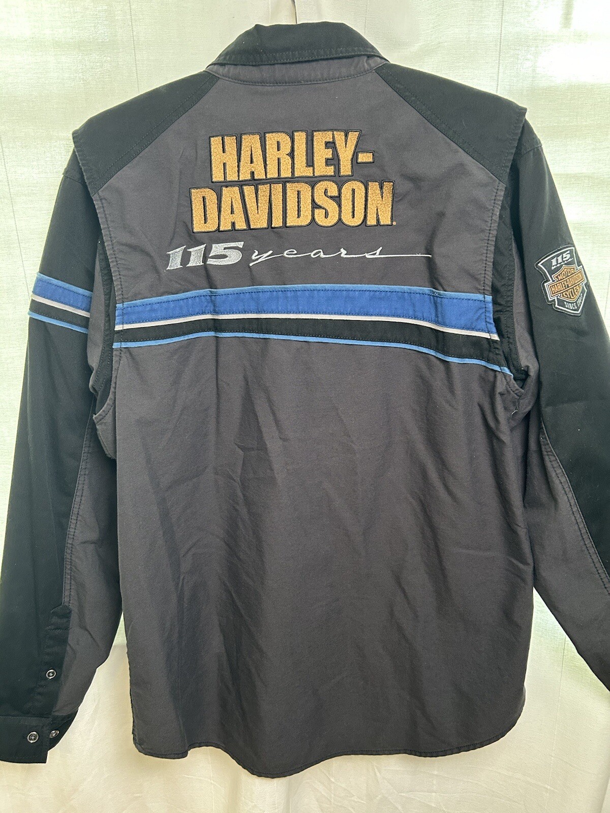 Harley Davidson Motor Clothes 115 Years Long Sleeve B… - Gem