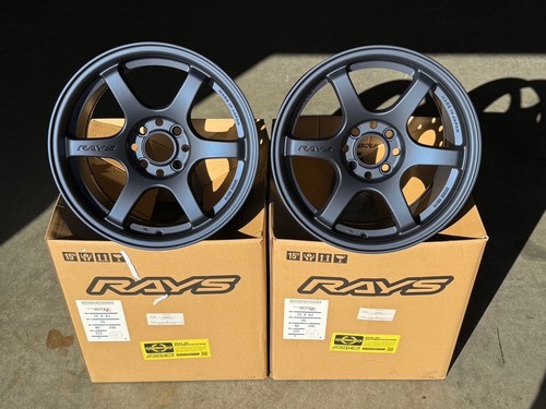 RAYS VOLK GRAMLIGHTS 57DR 15x8 4x100 +35 CIVIC FIT INTEGRA MIATA WHEELS ...