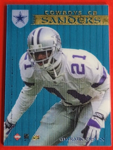 1997 Collector's Edge Excalibur Deion Sanders SP Cris Carter Marauders ...