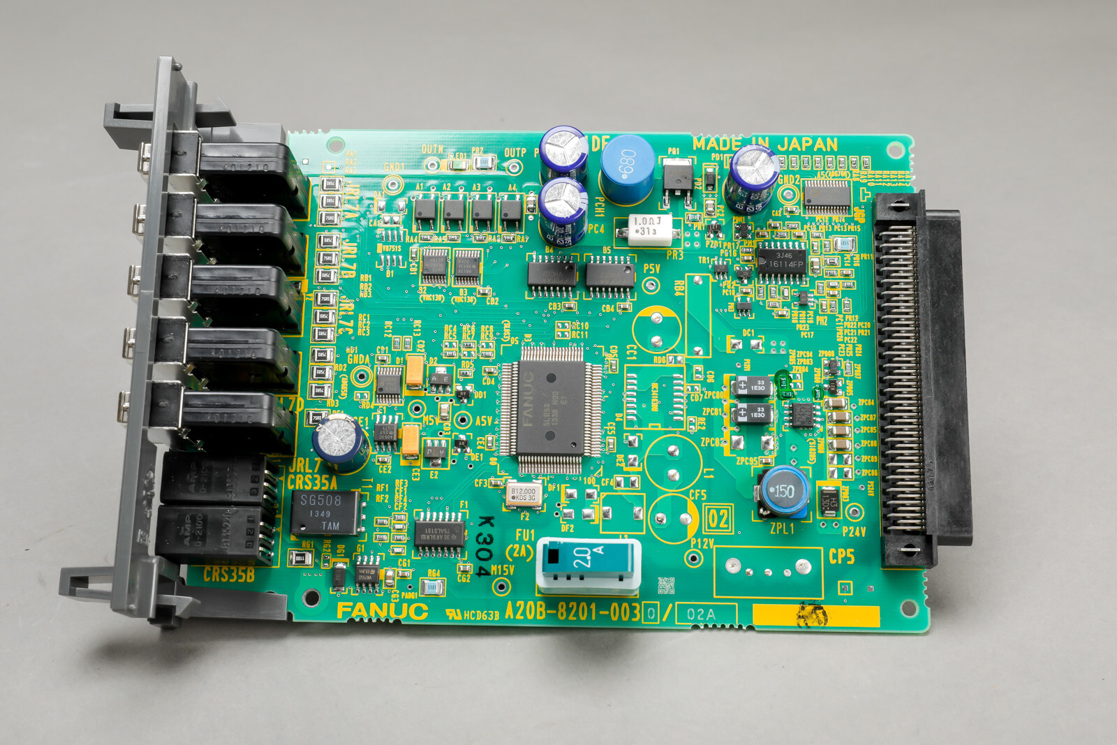 FANUC A20B-8201-003 PLC CAMERA MULTIPLEXER CONTROL BOARD FAST SHIP FROM ...