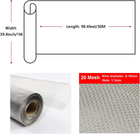 Stainless Steel Screen Roll 39 Inch X 100 Feet Window Screen Mesh Me | eBay