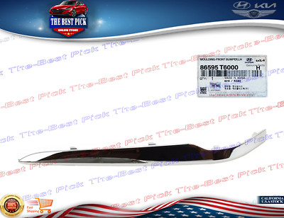 ⭐GENUINE⭐ Front Bumper Molding LEFT For 2021-2024 Genesis GV80 ...