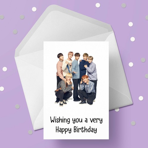 BTS Birthday Card 03 | eBay