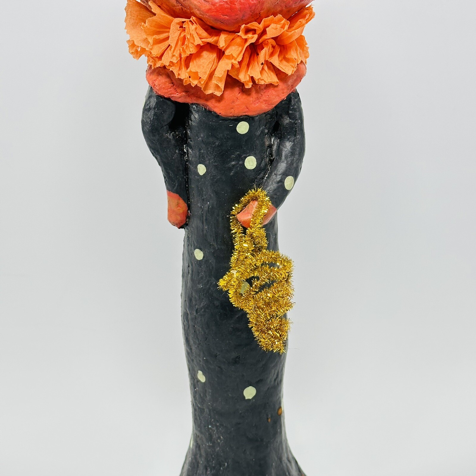 Debra Schoch Halloween Pumpkin Clown 19” Protruding Nose RARE Bethany ...