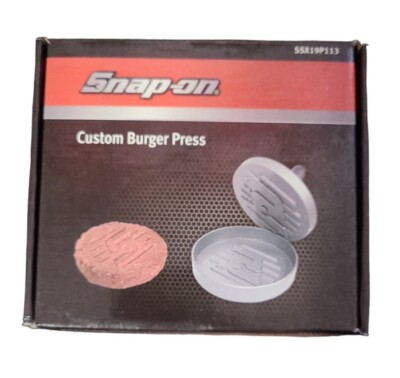 Snap-On Tools Custom Burger Burger Press Model SSX19P113 new in box | eBay
