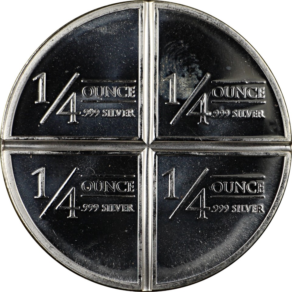 Stagecoach 1 oz 999 Silver Divisible Breakable Round Barter Wild West ...