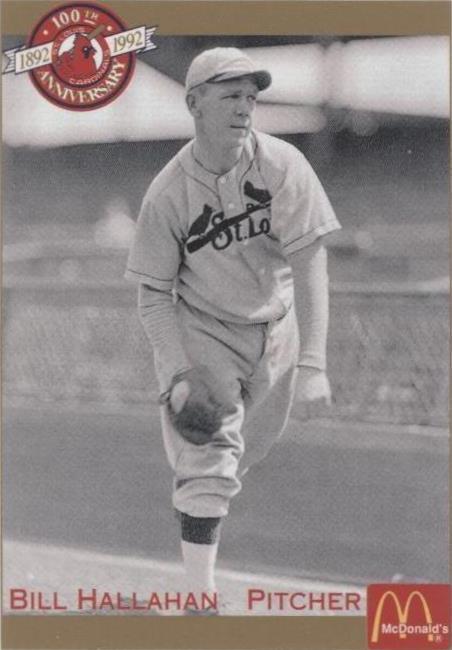 1992 Pacific McDonald's St. Louis Cardinals 100th Anniversary - Bill ...