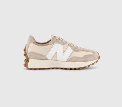 New Balance 327 Oatmeal Cream White Beige Taupe MS327ASL UK 3 4 5 6 7 8 ...