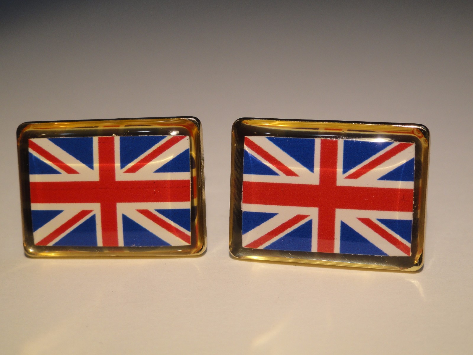 United Kingdom Flag Cufflinks--European UK British English Scottish ...