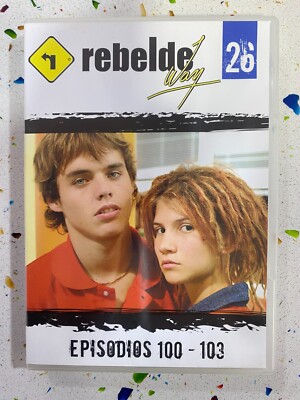 REBELDE WAY DVD NUMERO 26 INCLUYE EPISODIOS 100 a 103 - Planeta Junior ...