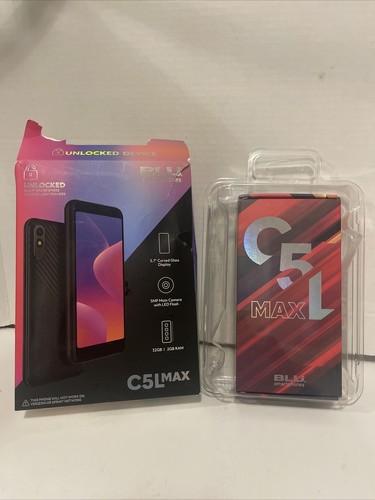Unlocked BLU C5L Max 32GB Black Smartphone | eBay