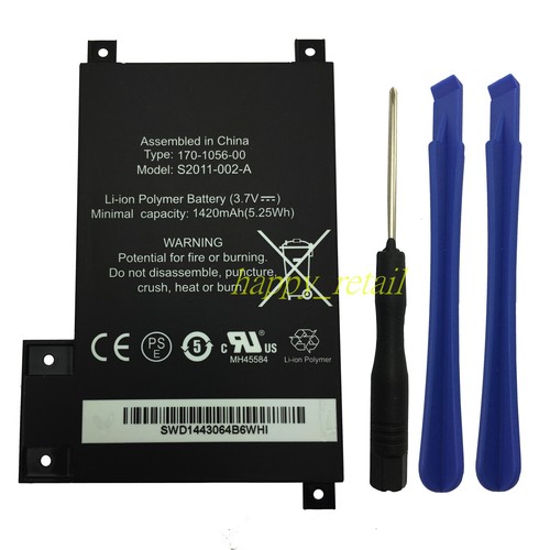 New Battery For Amazon Kindle Touch D01200 MC-354775 170-1056-00 S2011 ...