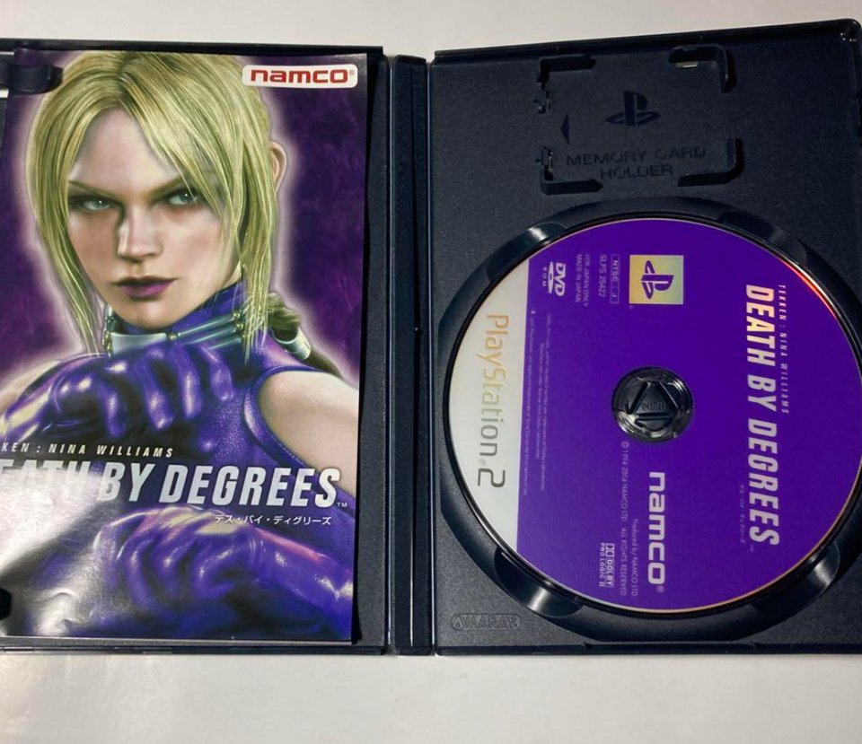 PS2 DEATH BY DEGREES From Japan(Used)(Good condition) | eBay