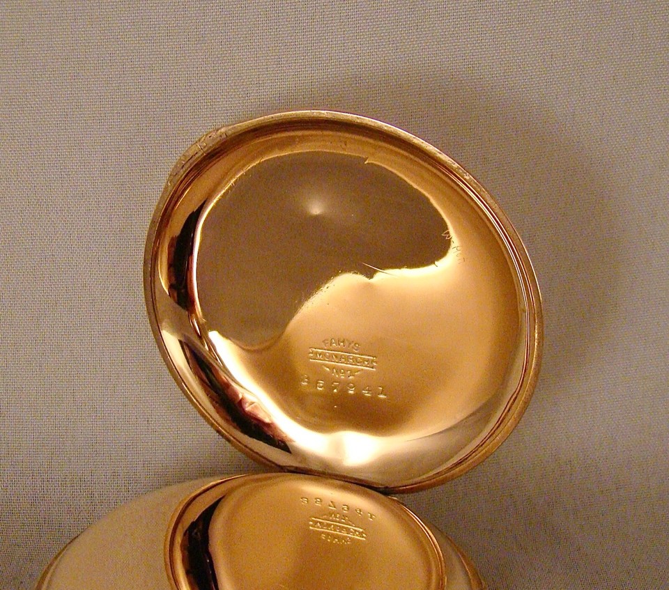 130 YEARS OLD COLUMBUS "RUBY" 21j 14k GOLD FILLED HUNTER CASE 16s POCKET WATCH | eBay