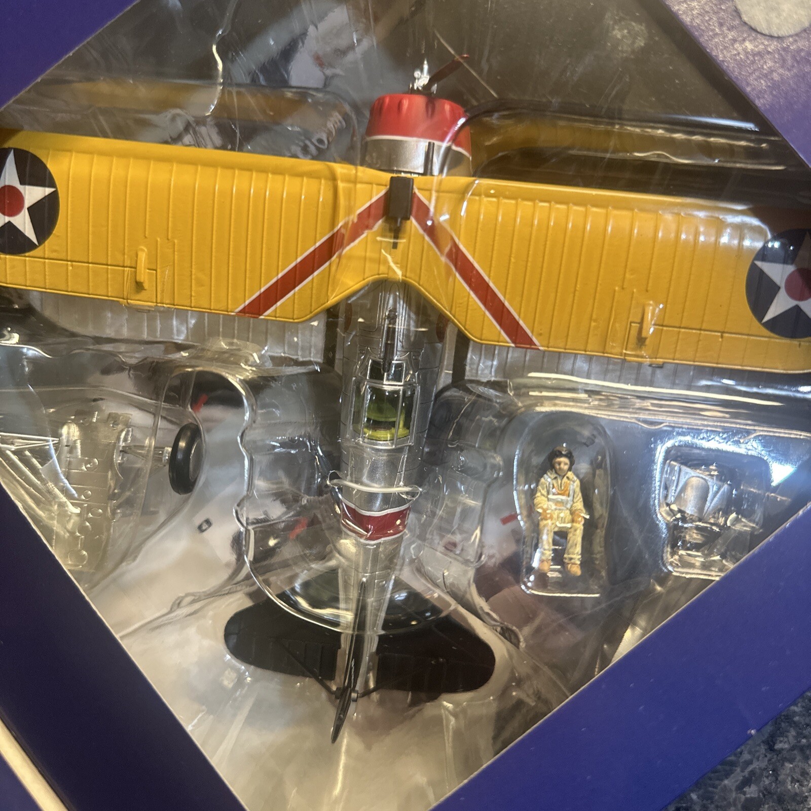 Hobby Master 1/48 Air Power Series HA7305 Grumman F3F-1 VF-7 USS WASP ...