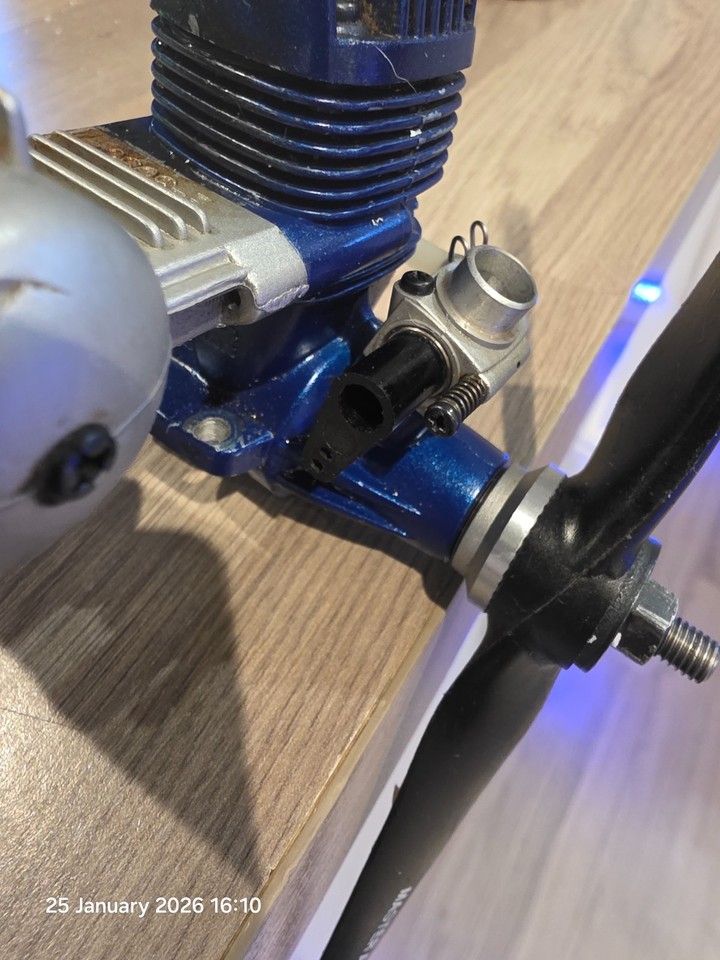 OS MAX LA 46 Two Stroke Nitro RC Engine -Fully functional | eBay UK