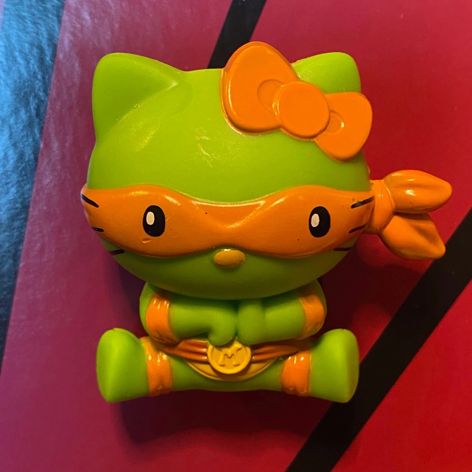 1-Set (12PCS) 2025 Teenage Mutant Ninja Turtles Hello Kitty Happy Meal ...