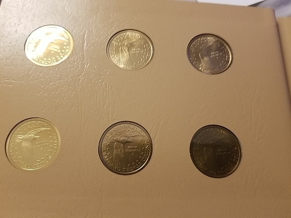 2000-2015 Sacagawea dollar collection 48 coins Times 3 Bucks A Coin Is ...
