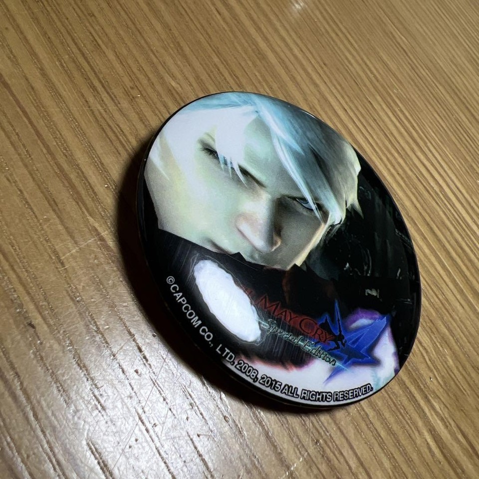 Devil May Cry DMC4 Capcom Badge Not for Sale Unused Collectible | eBay