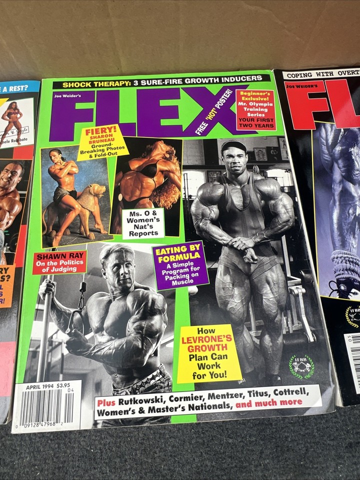Flex Magazine Lot 3 Issues 1990’s | eBay