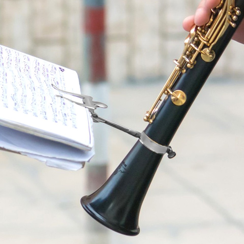 Metal Oboe Lyre Instrument Music Holder Clarinet Pin Accessories | eBay ...