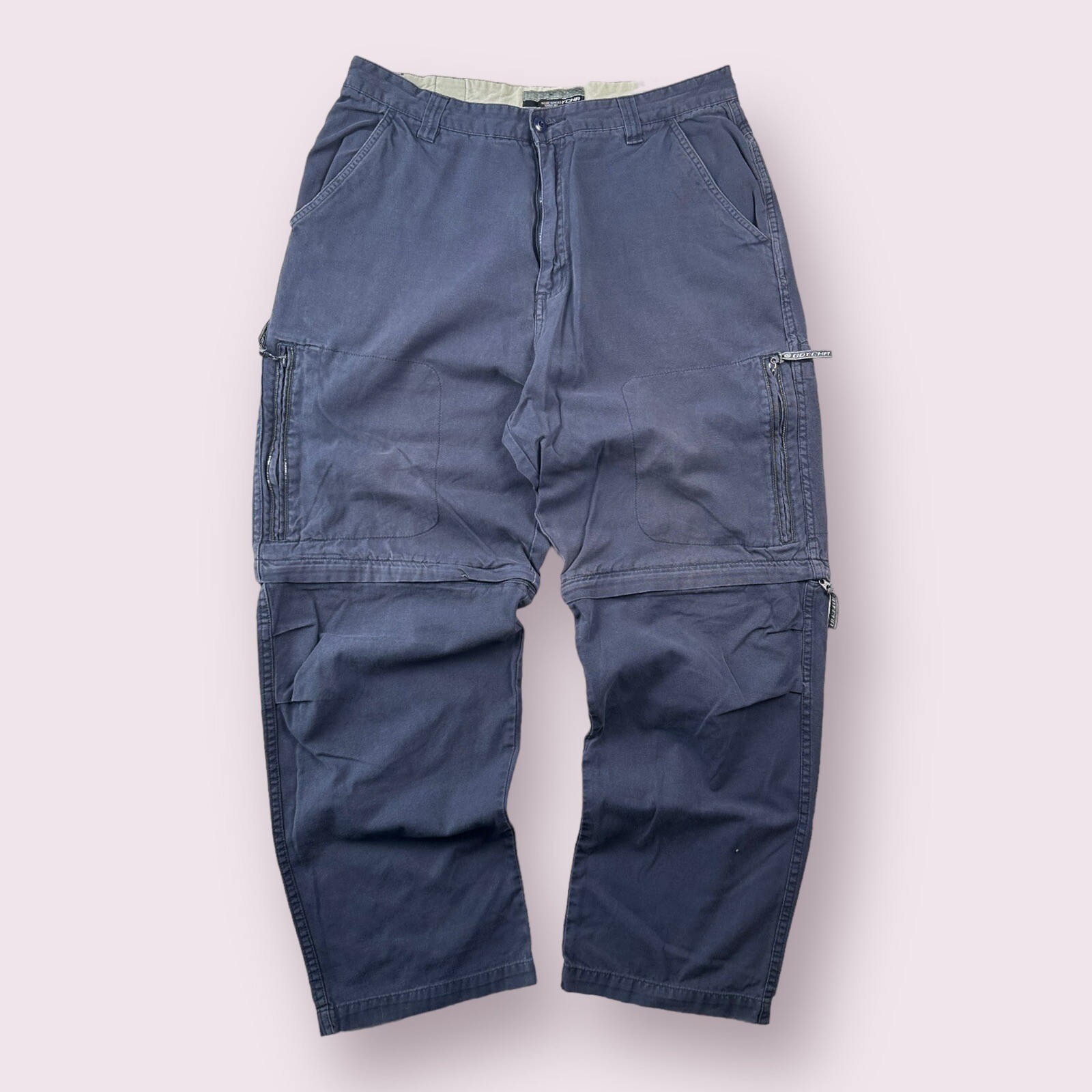 Vintage Gotcha Baggy Surfer Skater Cargo Pants 90s Si… - Gem