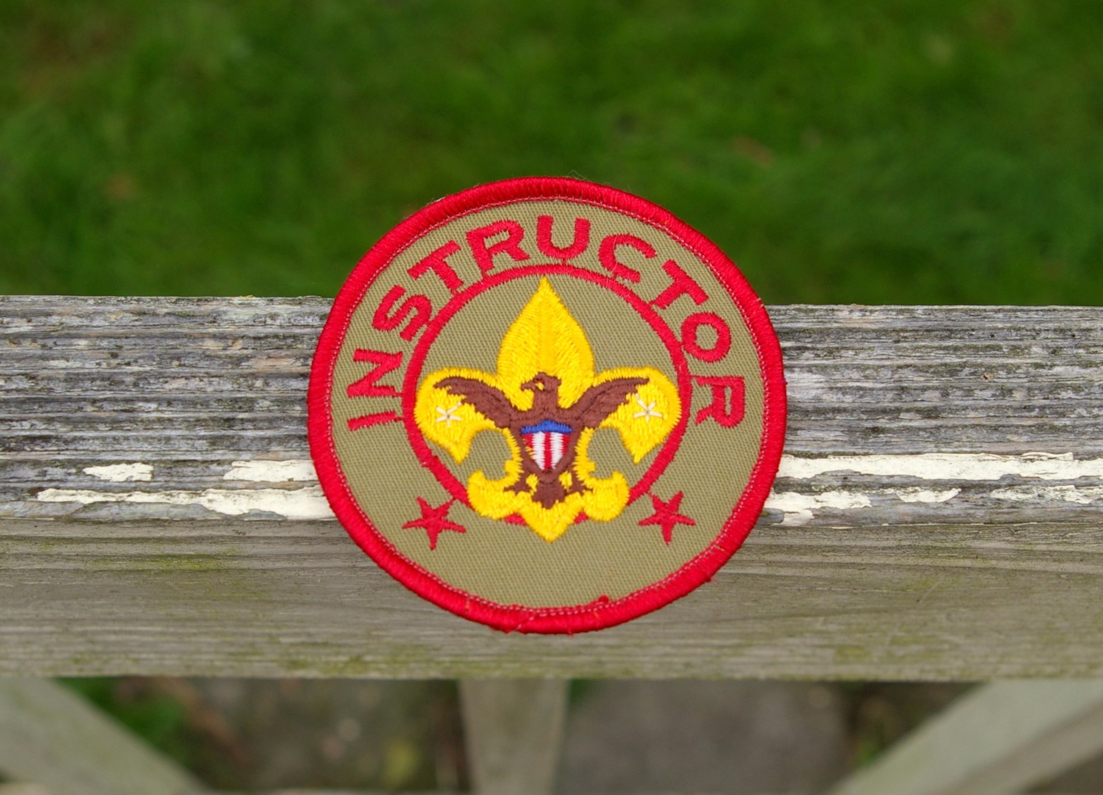 Boy Scouts Instructor 3" Embroidered Patch | eBay